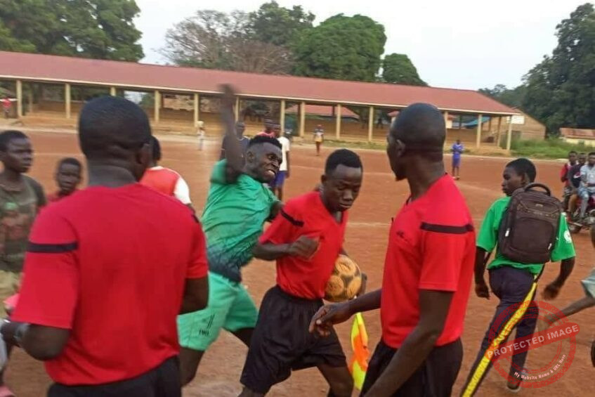 Yambio player handed 2-year suspension for beating referee - Eye Radio