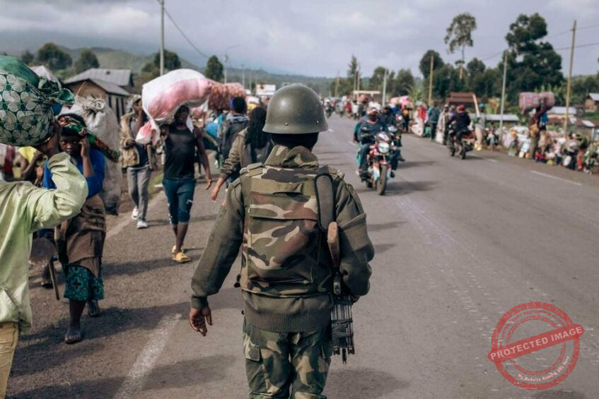 DR Congo troops march in Goma to ‘reassure’ locals